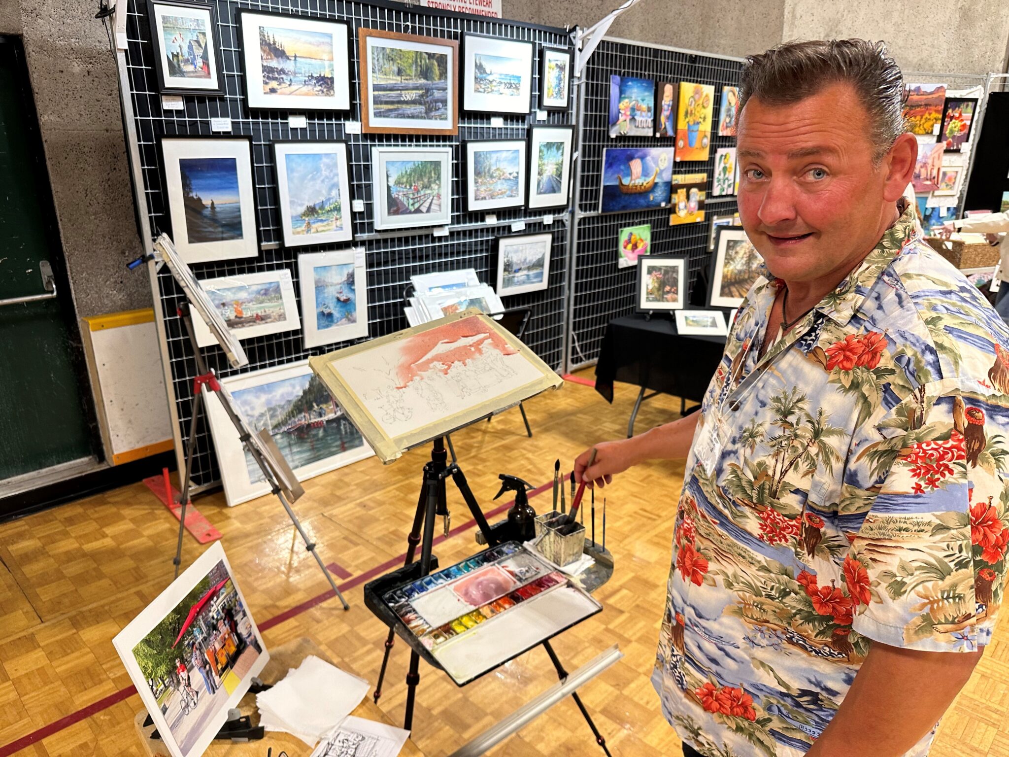 Scott Pleydell-Pearce Artist Studio - Richmond Museum